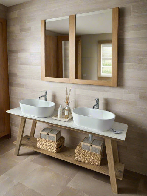 Rustic Oak Vanities – Tayla Wood